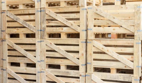 open-boarded-crates - P&A Pallets and Packing Cases